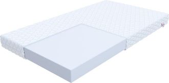 FDM Matelas bergamo 80x160 cm Mousse polyuréthane - Equilibré - réversible et déhoussable