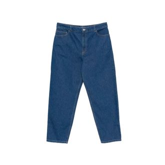 Maison Kitsun&eacute; Homme, Jeans, Bleu, Taille: W34 Wide Jeans
