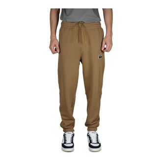 Lacoste Beige Unisex Trainingshose Mit Lockerer Passform - - Trousers - Herren - Gr&uuml;n - S