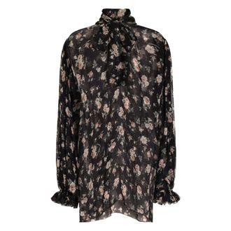 Dolce & Gabbana Damen, Blusen & Hemden, Schwarzk, MGr&ouml;&szlig;e