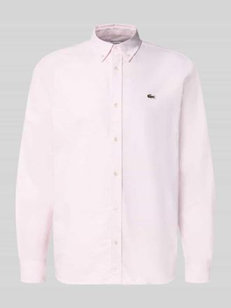 Lacoste Regular Fit Freizeithemd aus reiner Baumwolle