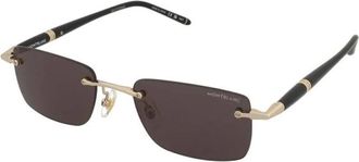 Montblanc Sonnenbrille - - Accessories - unisex - Gelb - 56 MM