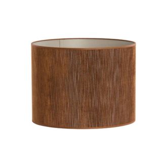 Light & Living Light & Living - abat-jour - Penny - marron - textile - &Oslash; 25cm