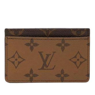Louis Vuitton Porte-cartes Pre-owned - Femme - Pre-owned - Brun - Taille: ONE Size