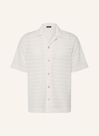 Reiss Reiss Resorthemd Sid Comfort Fit Aus Jersey weiss