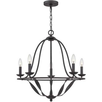 Quoizel Quoizel - Elstead Bradbury Kronleuchter mit mehreren Armen Graue Esche