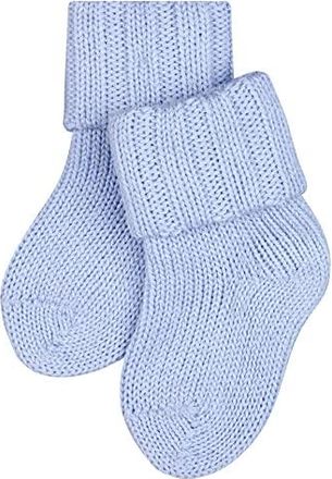 Falke Flausch B So coton laine unies 1 paire, Chaussettes Mixte bébé, Bleu Crystal Blue 6290, 80-92