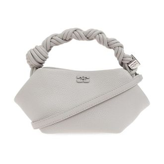 Ganni Eco Leder Tasche - - Bags - Damen - Grau - ONE SIZE