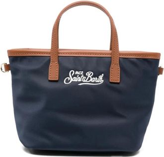 MC2 Saint Barth Femme, Sacs, Bleu, Taille: ONE Size City Bag Mini Nylon
