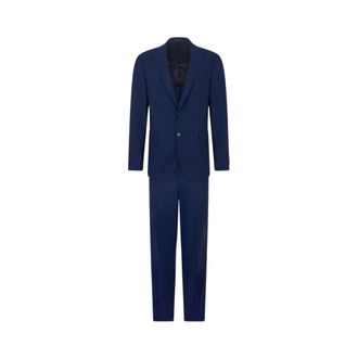 Brooks Brothers Superfeiner Anzug aus Schurwolle - - Suits - Herren - Blau - S