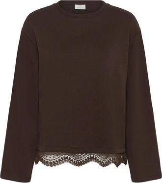 Kaffe Femme, Sweatshirts et sweats &agrave; capuche, Brun, Taille: 36 FR SweaT-shirts