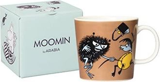 Moomin Arabia Tasse mit Mumin-Design, Sammeltasse, 0,3 l, Keramik, Moomin by Arabia, Stinky in Action, 1065643