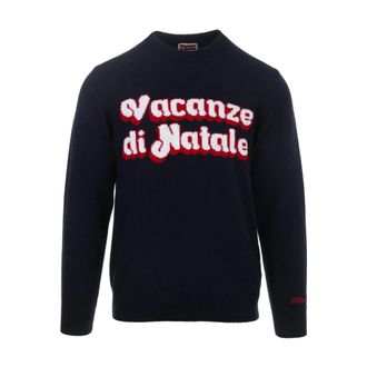 MC2 Saint Barth Heron Crewneck Sweater - - Knitwear - Herren - Blau - S