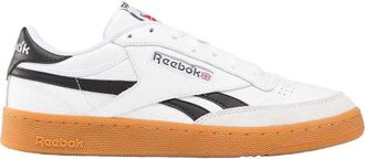 Reebok Herren Club C Revenge Vintage Sneaker, White/Black/Gum, 36.5 EU