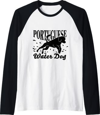 Creativemotions Portugiesischer Wasserhund - Portie Raglan