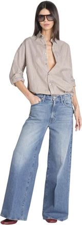 Ines De La Fressange Femme, Jeans, Bleu, Taille: 38 FR Chemise &agrave; rayures