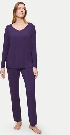 Triumph Pyjama Timeless Sensuality 10221061 Violett Regular Fit