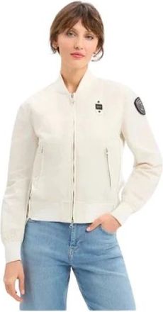 Blauer Femme, Vestes, Blanc, Taille: 36 FR Devine Bomber