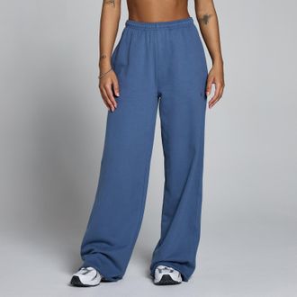 MyProtein Jogging jambe droite en molleton l&eacute;ger MP femme - Bleu ardoise - XL