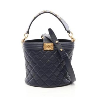 Chanel Pre-owned Vintage Schultertasche - - Pre-owned - Damen - Blau - ONE SIZE