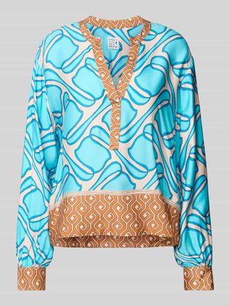 Emily van den Bergh Blusenshirt mit V-Ausschnitt