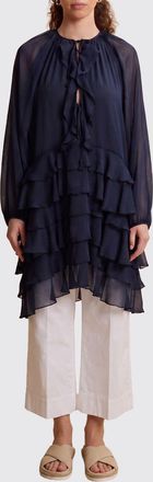 La Martina Robe Femme couleur Bleu Marine
