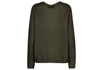 Mos Mosh Strickpullover MOS MOSH Pullover THORA mit Alpaka - Grape Leaf