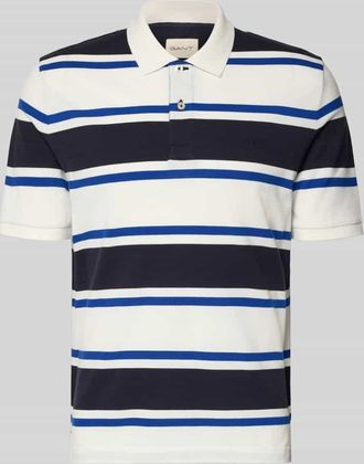 GANT Slim Fit Poloshirt mit Logo-Stitching