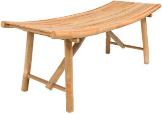 Nordlys Nordlys - Banc Entr&eacute;e Chambre Bois de Bambou