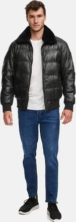 Tazzio Lederjacke A806 Style nach Wahl - mit und ohne Fell tragbar