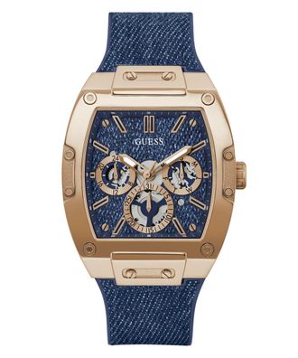 Guess Phoenix Herrenarmbanduhr Blau GW0786G2