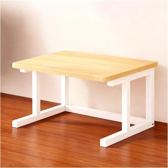 Generic Druckerständer Druckerständer for Den Schreibtisch, Platzsparendes Arbeitszimmerregal, Tisch-Organizer-Regal, Kleine Räume, Home Office.(Yellow)