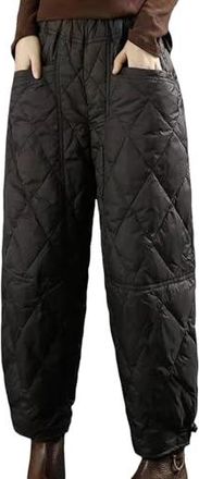 Generic Legging Polaire Taille Haute Jean Skinny Parachute Poche Compression Leger Meilleur Tr&egrave;s Extra Pants City Plaqu&eacute;e Punk Tai Fourre Trapeze Americaine L