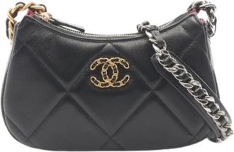 Chanel Pre-owned Sac bandouli&egrave;re vintage - Femme - Pre-owned - Noir - Taille: ONE Size