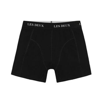Les Deux Homme, Sous-v&ecirc;tements, Noir, Taille: S Warren 2-Pack Boxers