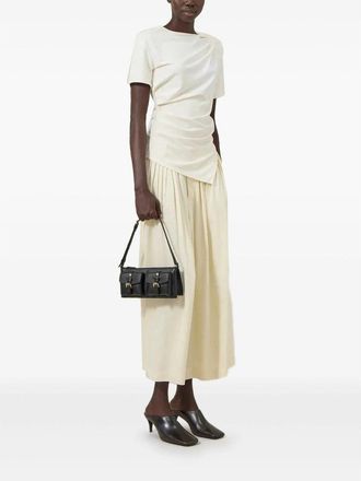Mulberry Grained Calf Leather Shoulder Bag - Black