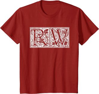Initials Inventory RW - Initialen R W Name Nachname Onomastik Onomatologie T-Shirt