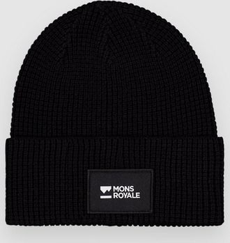 Mons Royale Bluff Merino Beanie black