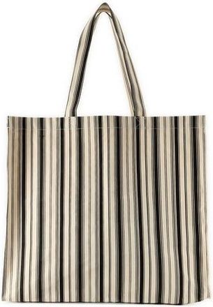 Saison 1865 Sac cabas &agrave; rayures en coton