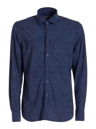 Corneliani Chemise - Clair Délavé