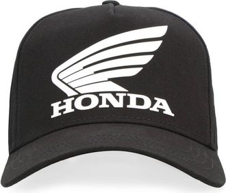 Dsquared2 x Honda Baseballkappe mit Logo-Print - Schwarz