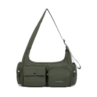 Lancaster Sac besace Zipp&eacute; Basic Pocket 510-92 - - Bags - Damen - Gr&uuml;n - ONE SIZE