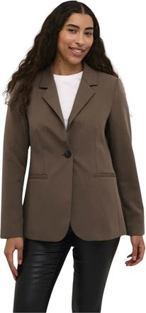 Kaffe Femme, Vestes, Brun, Taille: 36 FR Kasakura Blazer