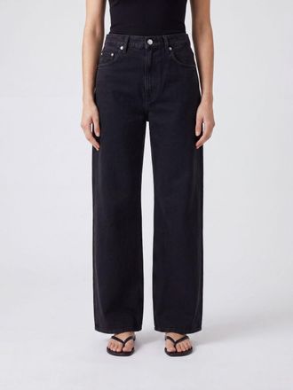 Haikure Hoch taillierte Winny Jeans von mit weitem Bein aus Bio-Baumwolldenim
