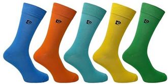 Pierre Cardin Lot de 5 paires de chaussettes en bambou pour homme - Taille 40-45 - Chaussettes de travail pour homme - Chaussettes confortables, Multicolore, 7-11