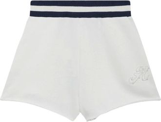 Autry Femme, Sport, Blanc, Taille: 38 FR Cotton Shorts with Logo