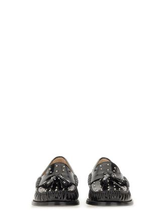 Stuart Weitzman Lottie Loafers - Black