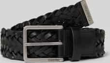 Calvin Klein G&uuml;rtel aus Nappaleder in Flecht-Optik