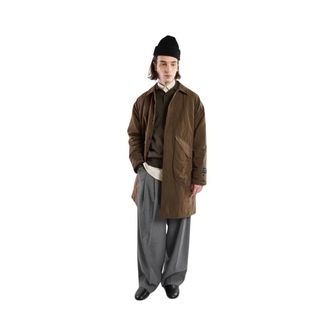 Palt&ograve; Wasserdichter Mantel - - Coats - Herren - Braun - L