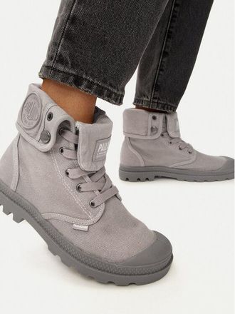 Palladium Schn&uuml;rstiefeletten Baggy 92353-066-M Grau